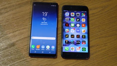 Samsung Galaxy Note 8 vs iPhone 7 Plus | TechRadar