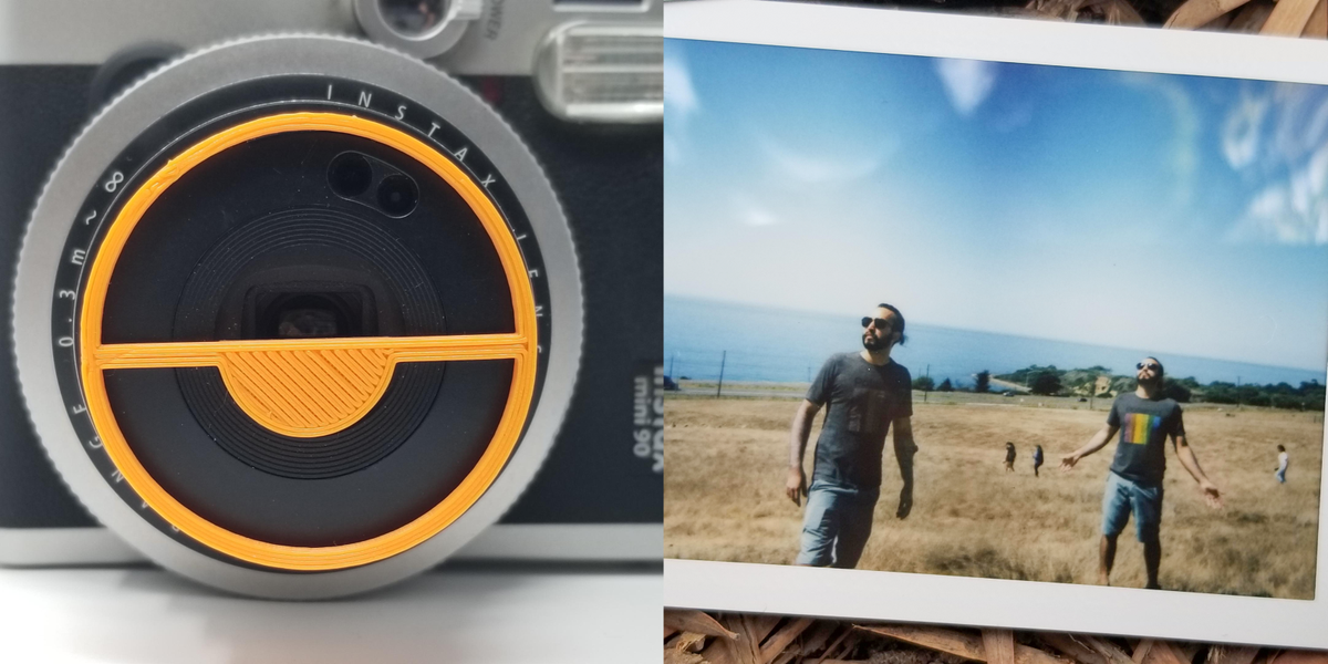 Clone yourself! Brilliant Instax Mini 90 kit can create split double ...