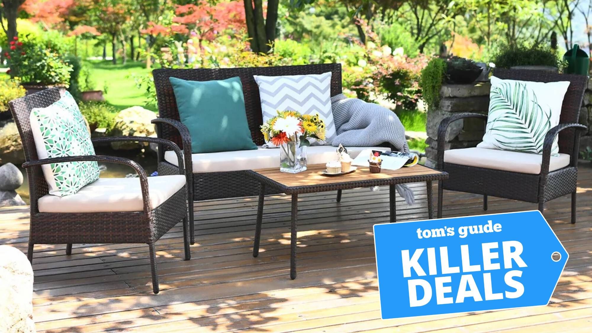 Massive patio furniture sale up to 50% off — 25 outdoor deals I’d shop from Lowe’s, Target ...