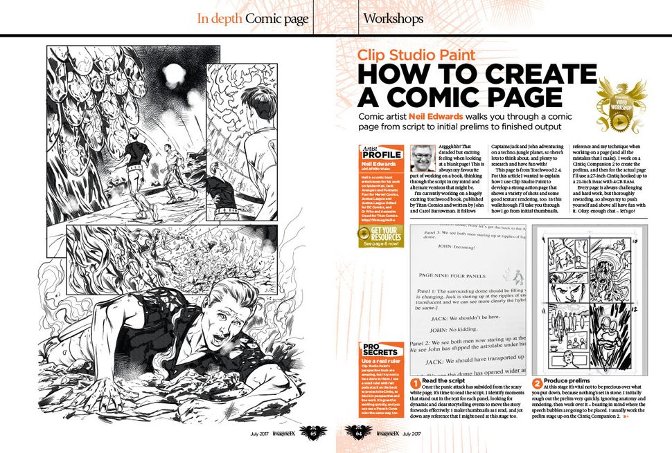 Learn manga art secrets in the latest issue of ImagineFX - on sale now ...