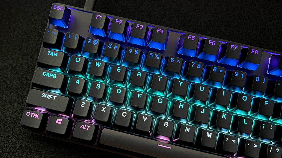 SteelSeries Apex 9 TKL Review: Hot-Swappable Optical Switches | Tom's ...
