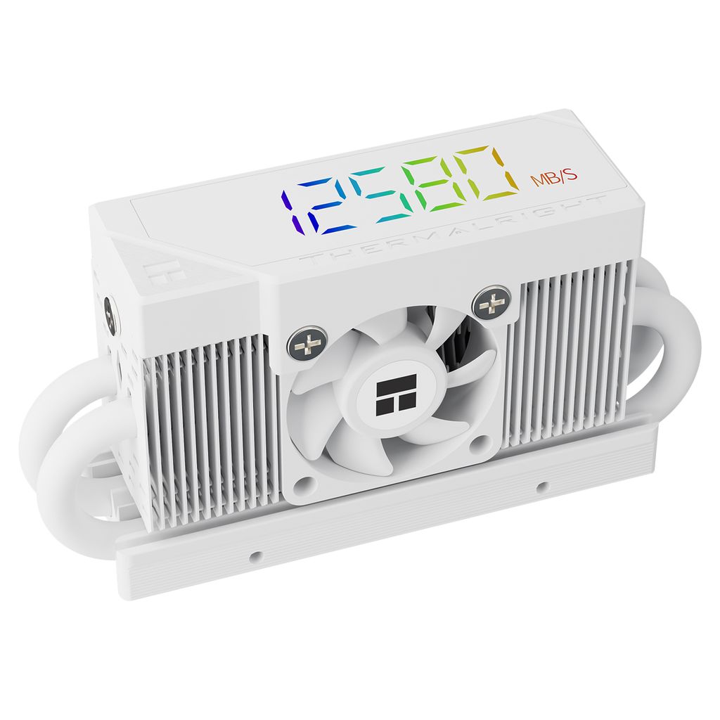 M.2 SSD cooler displays your SSD's performance and vitals in real time ...