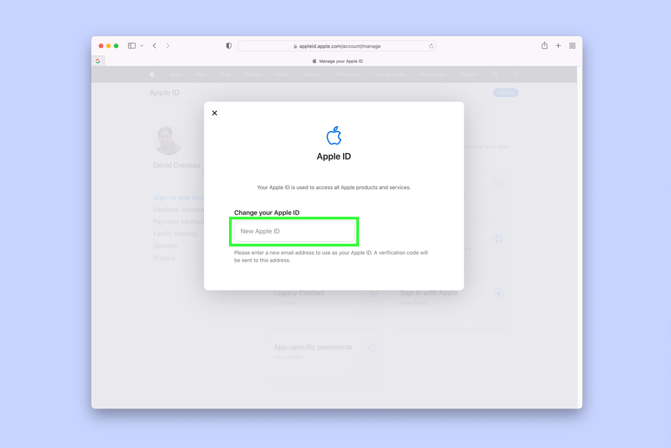 How to change your Apple ID email address | Tom's Guide