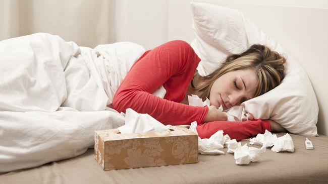 How to sleep when you have a cold – quick tips from a sleep doctor ...