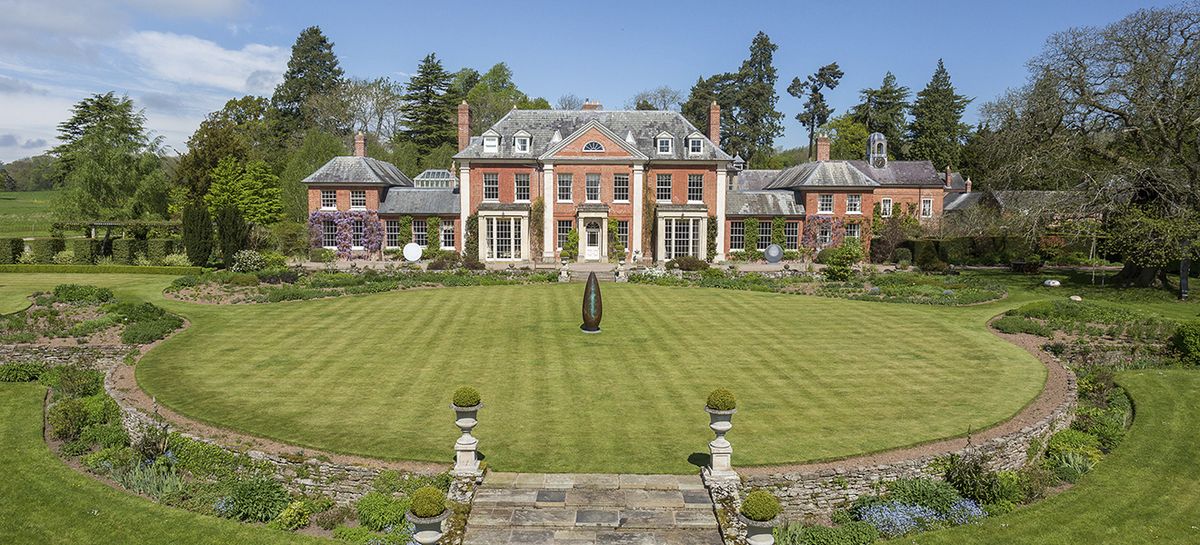 The magnificent Georgian house that stands in a blissfully secluded ...