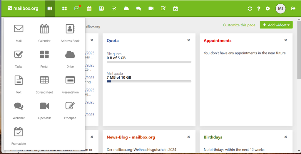 Mailbox.org secure email review | TechRadar