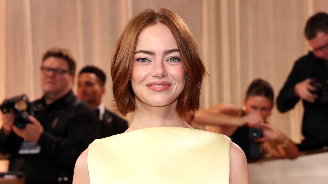 Emma Stone's 2026 Golden Globes Hairstyle? A Bob | Marie Claire