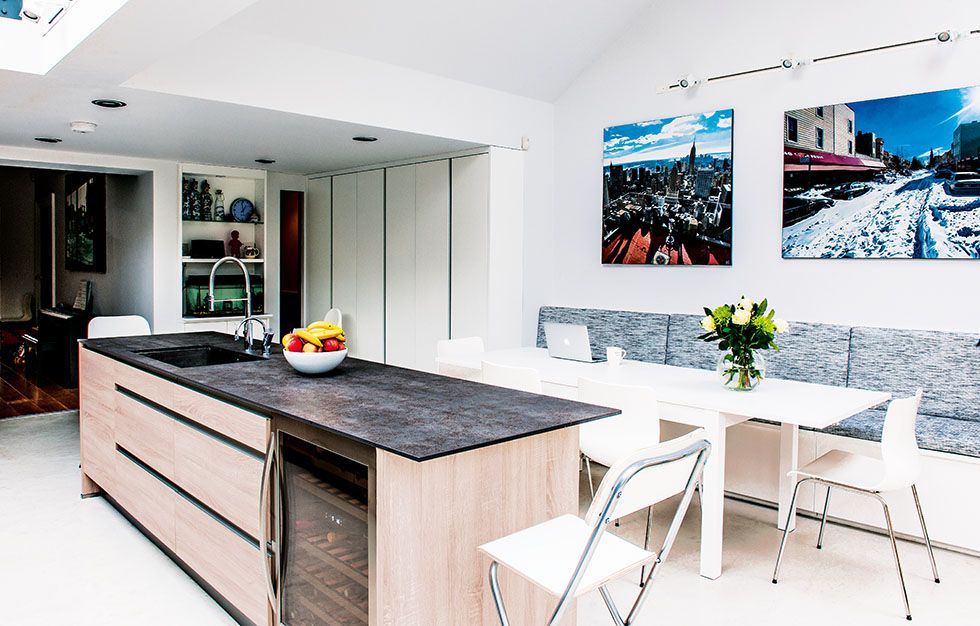 Real home: a glazed-roof kitchen extension | Real Homes