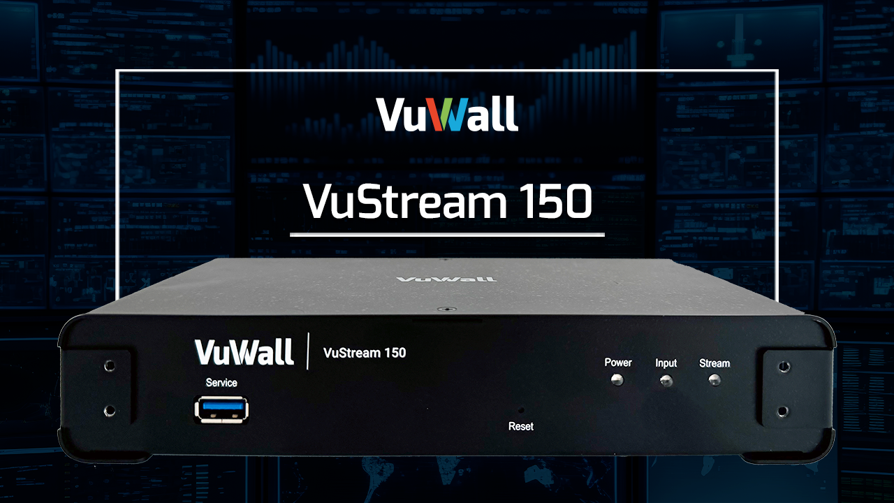 VuWall Unveils New Capabilities For VuStream 150 Video Encoder | TV Tech