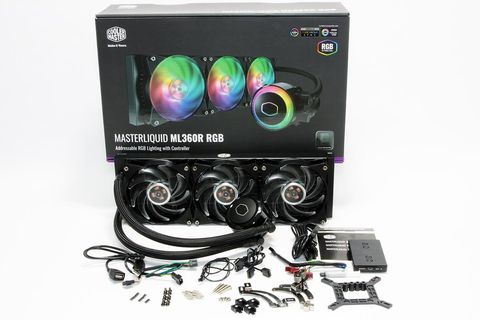 CoolerMaster MasterLiquid ML360R RGB Review - Tom's Hardware | Tom's ...