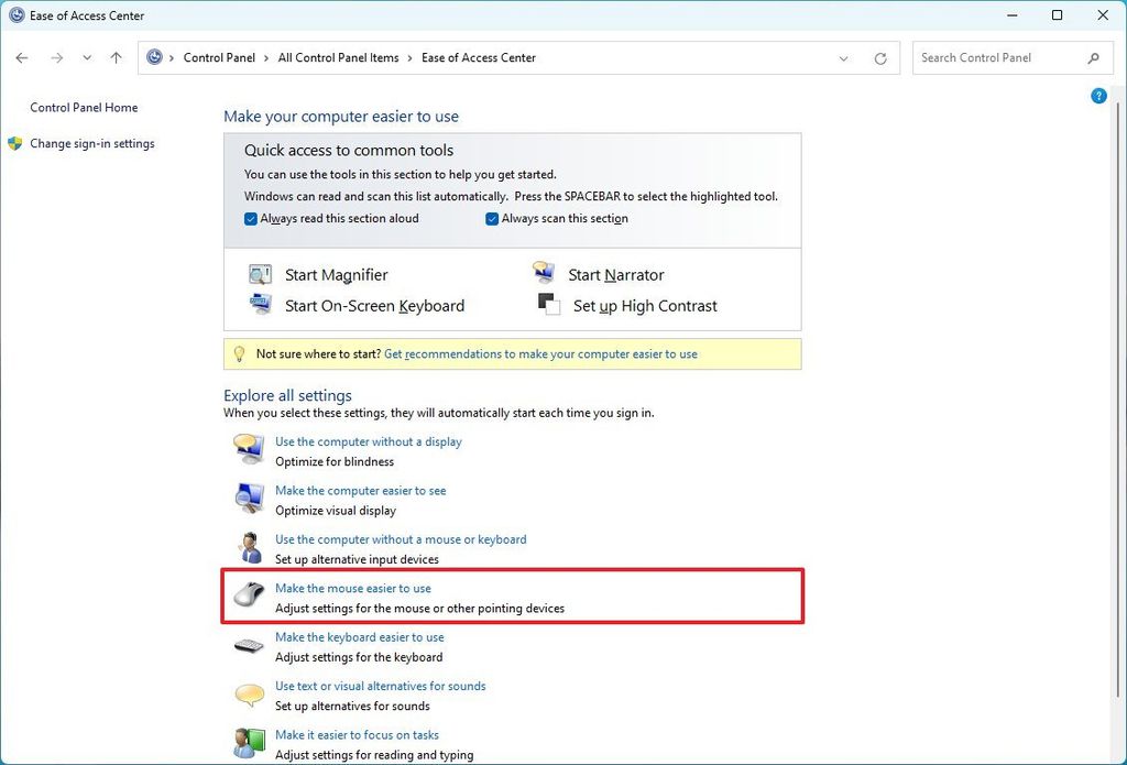 How to use a mouse via your keyboard on Windows 11 | Windows Central