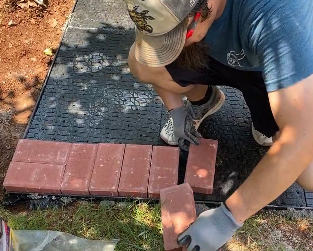 How to lay a brick patio in 10 easy steps | Real Homes