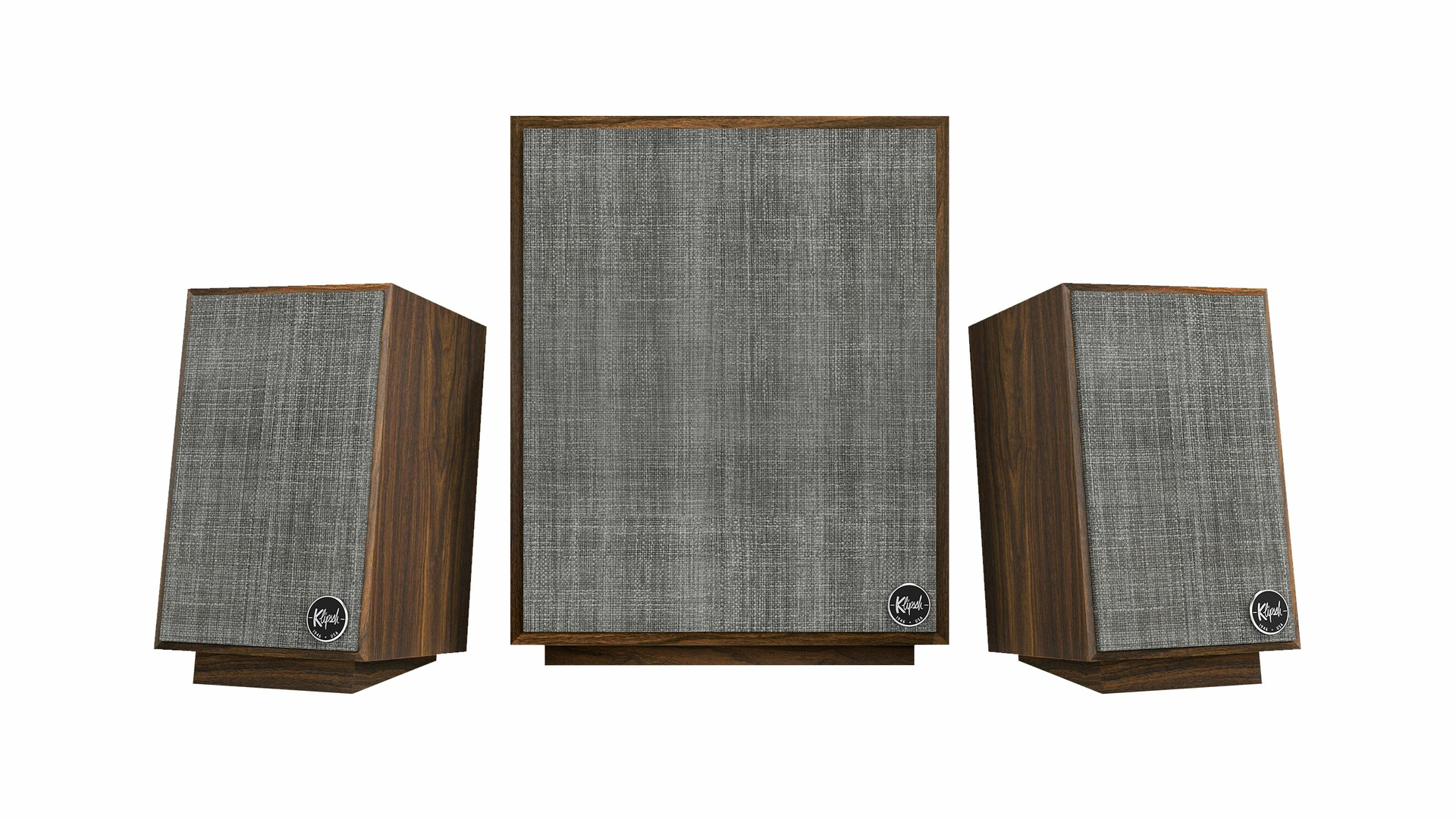 Klipsch ProMedia Heritage is a 2.1 desktop speaker system for your home ...