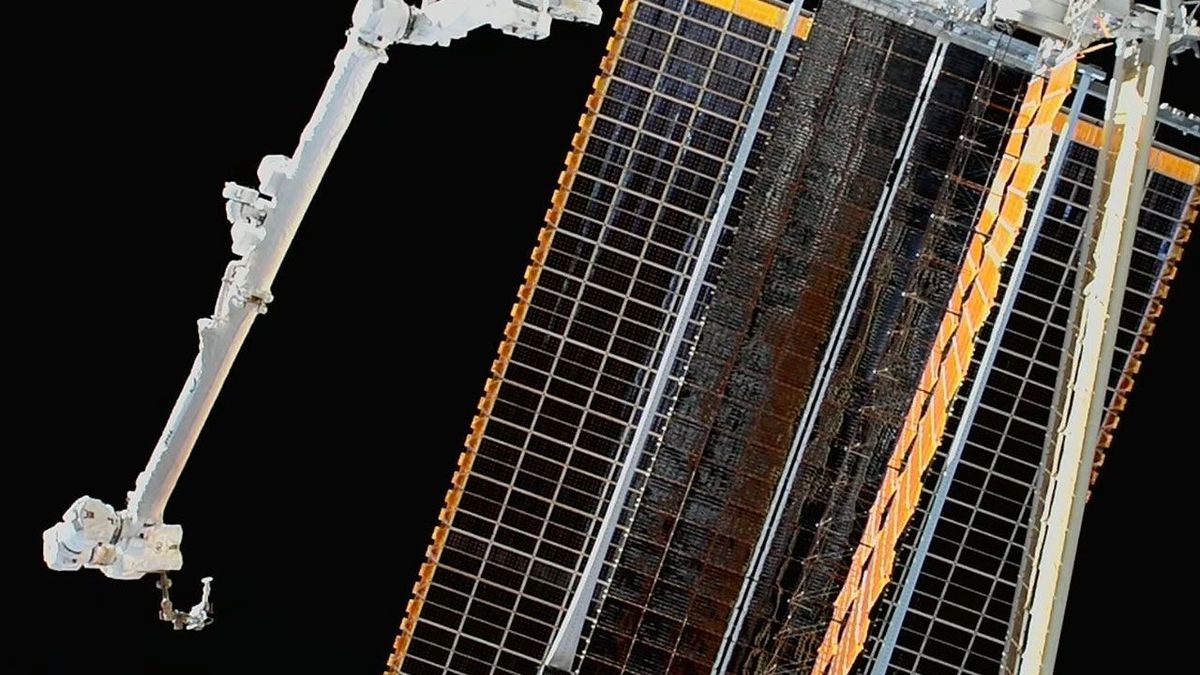 Astronauts unfurl 6th roll-out solar array at space station on record ...