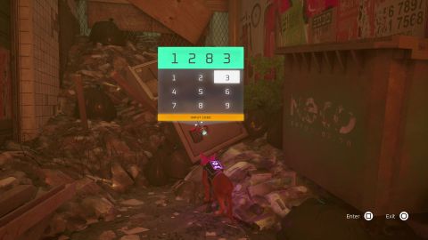 How to get the Stray safe code in The Slums | GamesRadar+