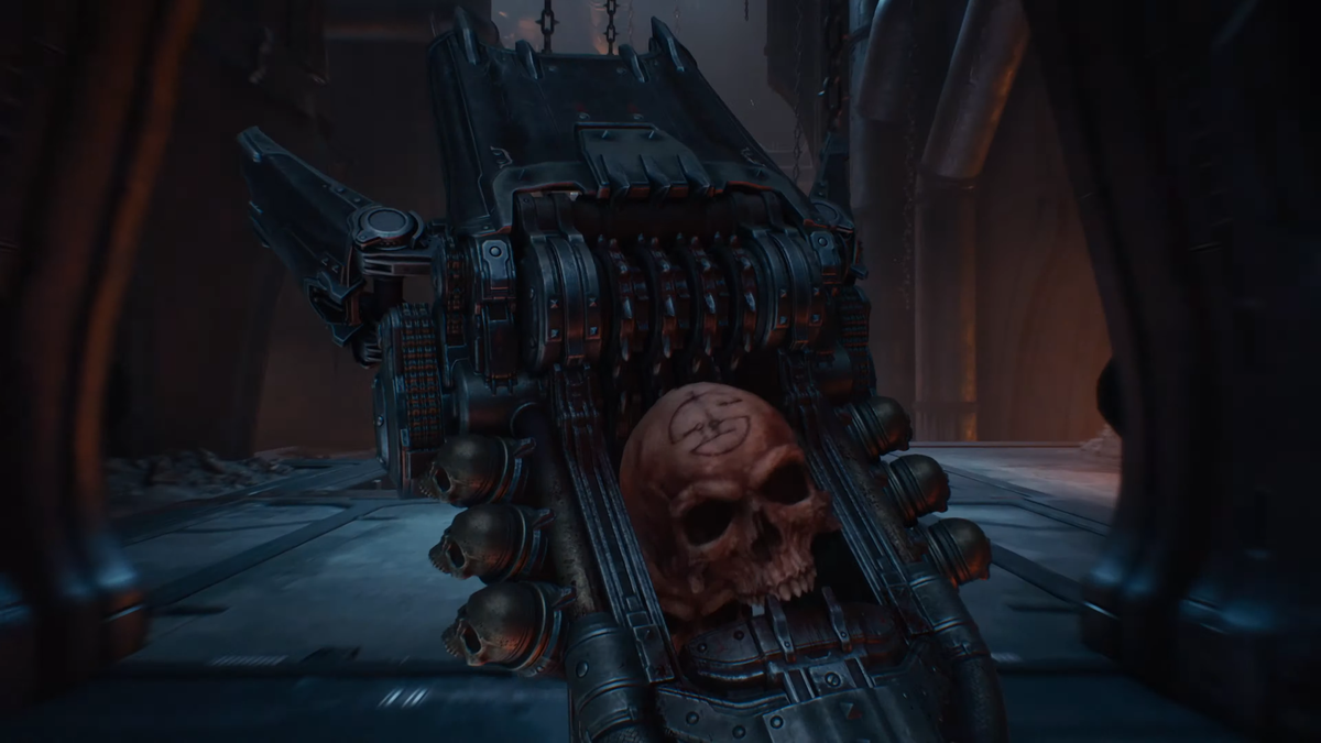 Doom's new gun is a ludicrous 'skull garbage disposal.' Finally, a gun ...