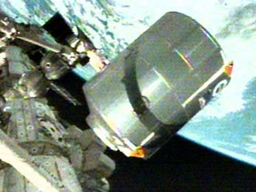 Discovery Astronauts Deliver Fresh Cargo Pod at ISS | Space