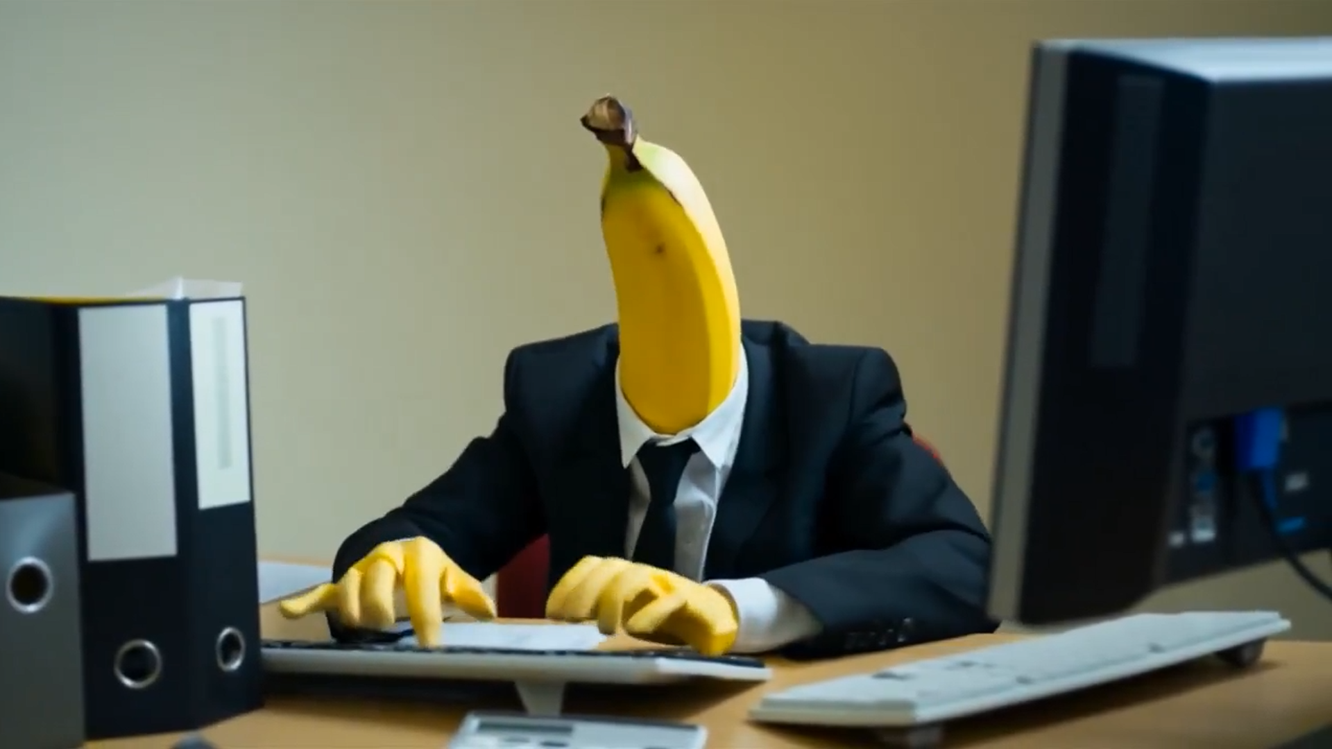 This AI video generator can make a banana typing look realistic – and ...