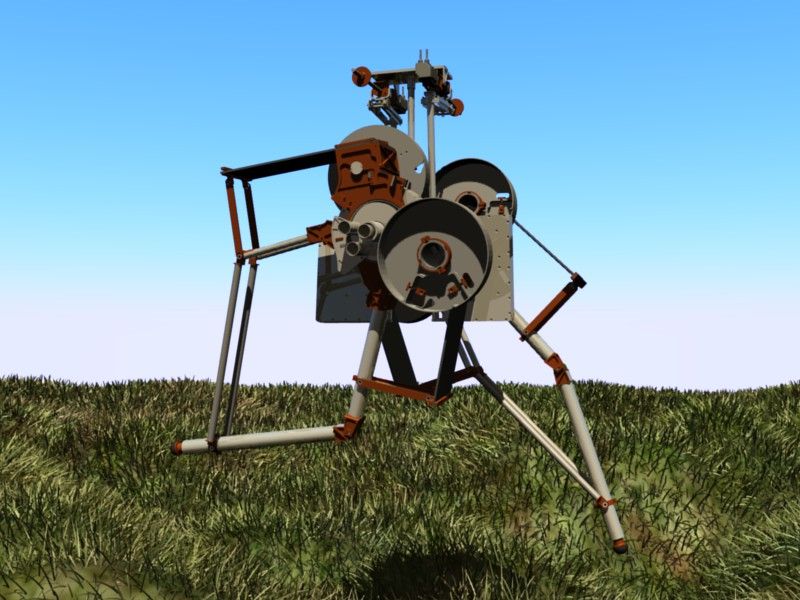 Meet MABEL: Worlds' Fastest 2-Legged Robot with Knees | Live Science