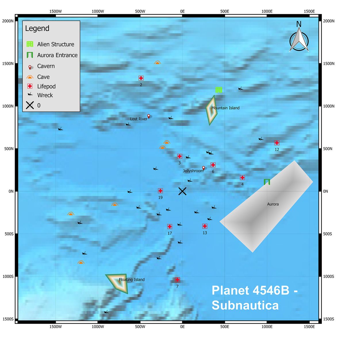 Subnautica map 2018: Coordinates and exploration tips | PC Gamer