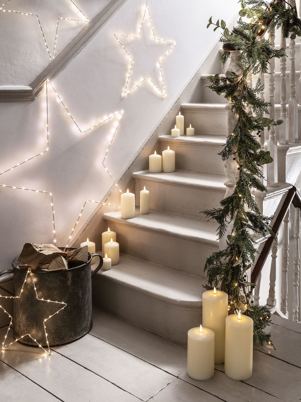Christmas fairy lights: 13 chic ways to light up all rooms | Real Homes