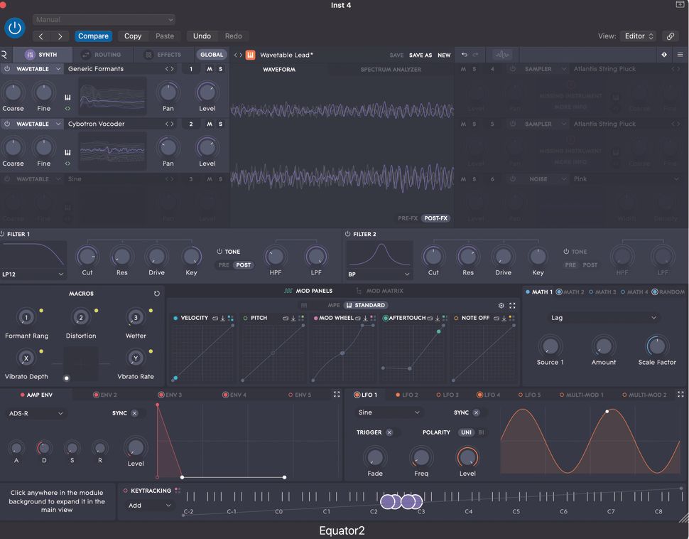 Crafting expressive sound in Equator 2 - Total control: how the latest ...
