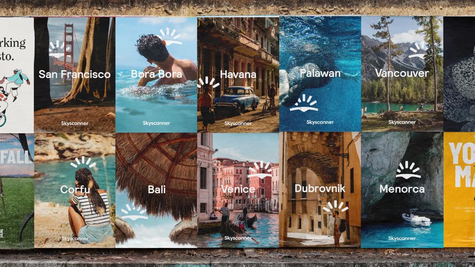 Skyscanner rebrand is sunny with a chance of Speedos | Creative Bloq