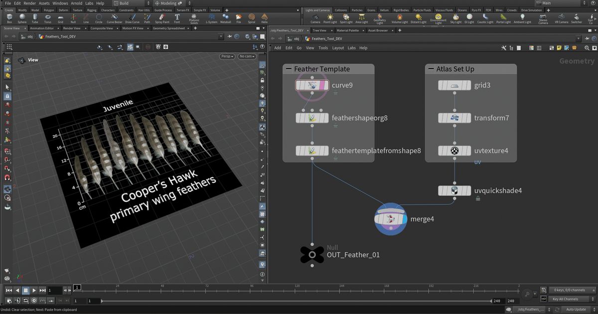 How to use Houdini's feather tool | Creative Bloq
