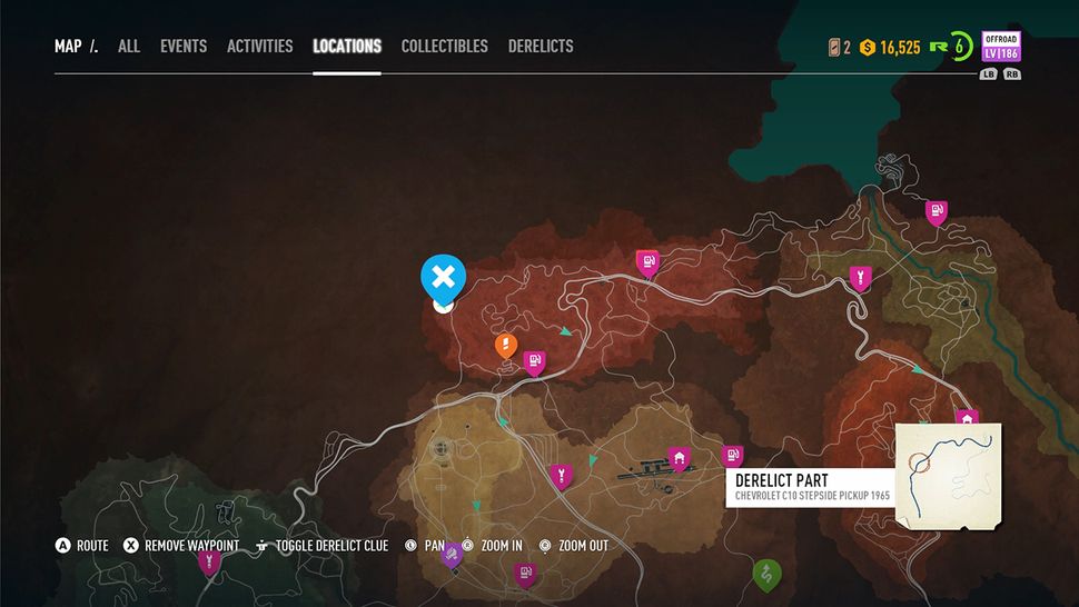 4: Chevrolet C10 - Need for Speed Payback Derelict location guide ...