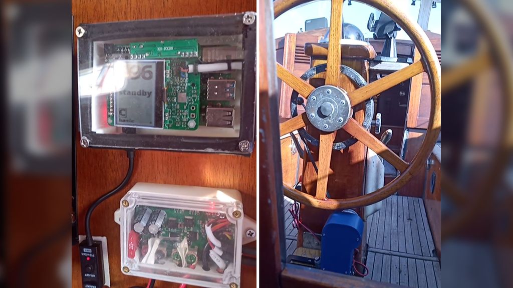 Raspberry Pi Drives Sailboat by Automating Autopilot | Tom's Hardware