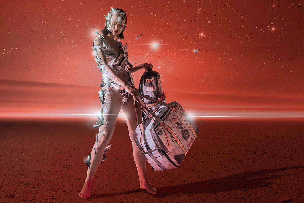 Mission to Mars! Buzz Aldrin's Cosmic Sprayground Fashion Line in ...