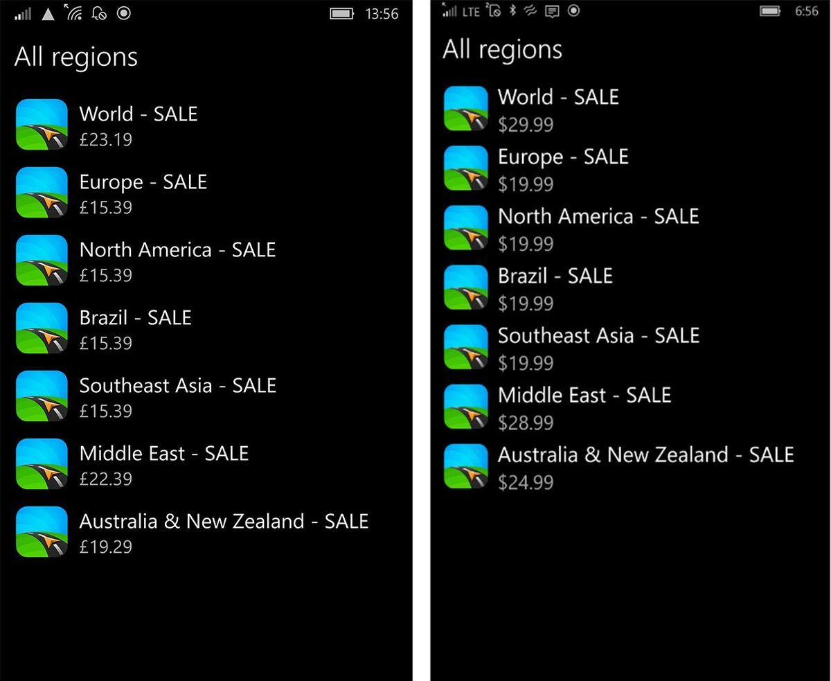 Sygic GPS and Navigation for Windows 10 offering up cheap lifetime ...