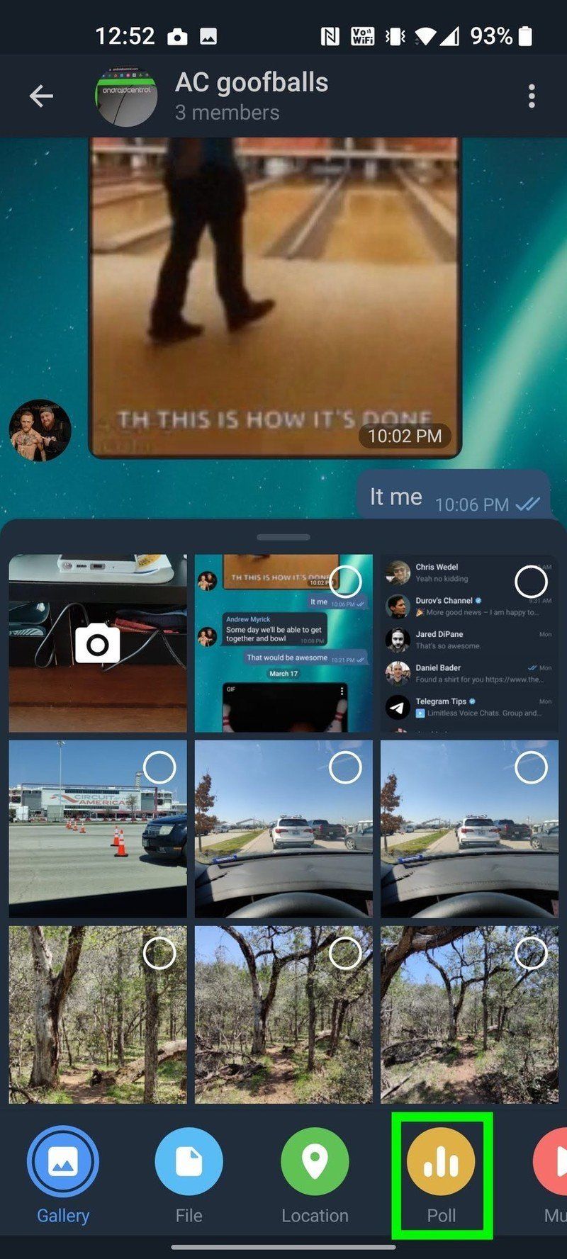 How to create and share polls in Telegram | Android Central