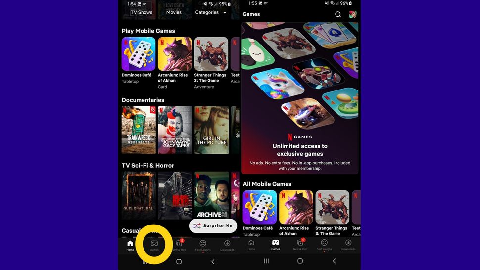 How to access Netflix games on Android | Android Central