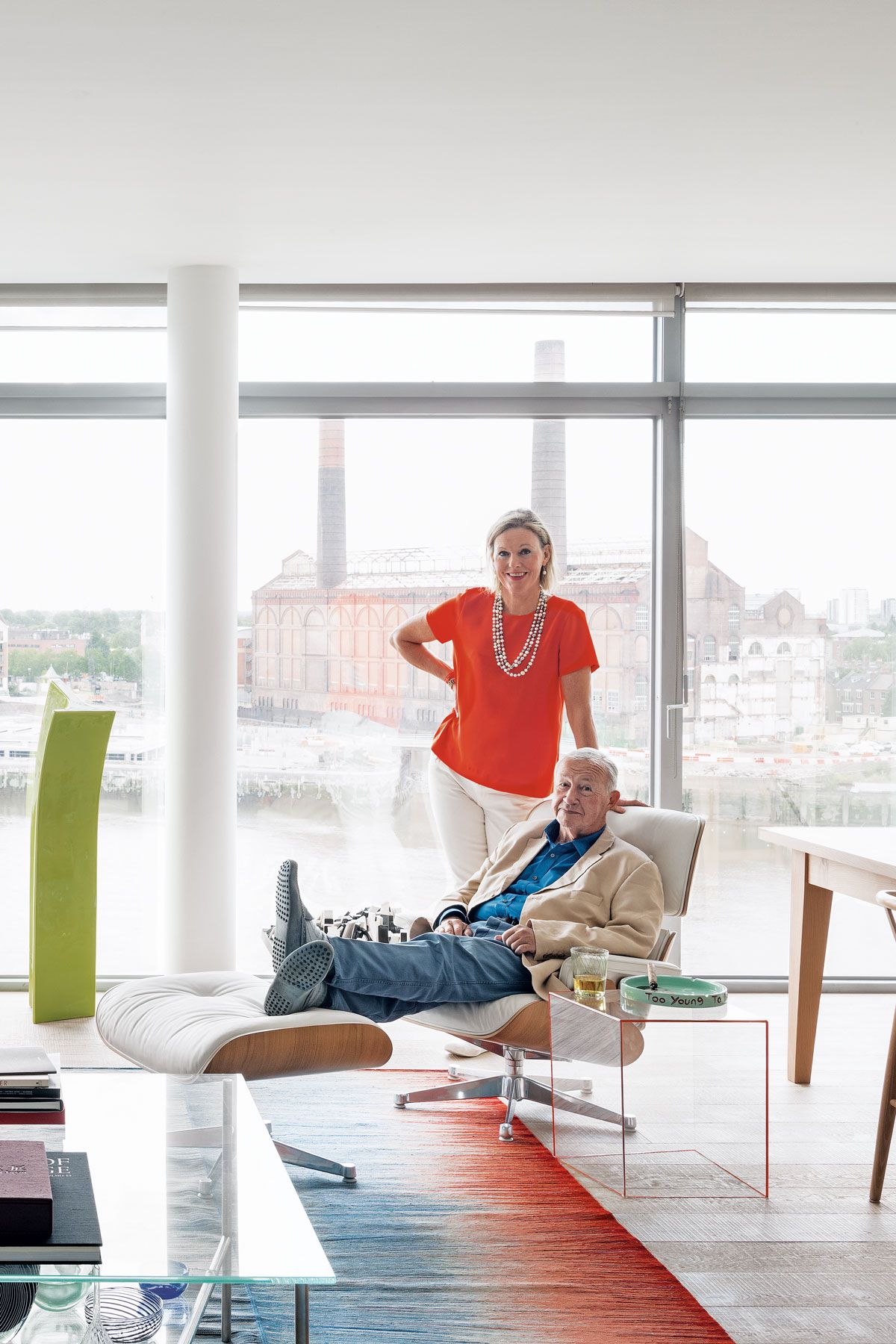 The late Sir Terence Conran's home is a masterclass in elegant ...