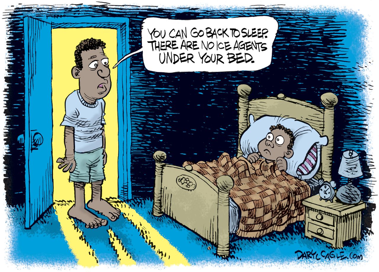 5 chilling cartoons about increasing ICE aggression | The Week