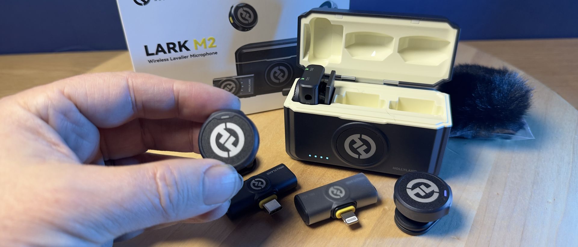 Hollyland Lark M2 Wireless Lavalier Mic Combo Kit review | Digital ...