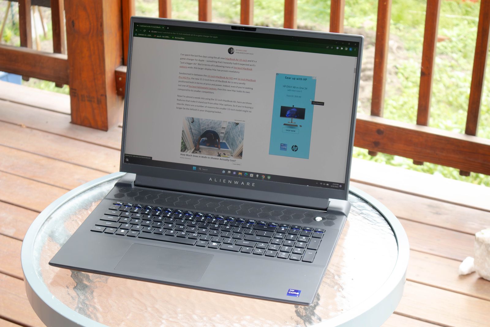 Alienware M18 Review: blockbuster gaming on a big screen | T3