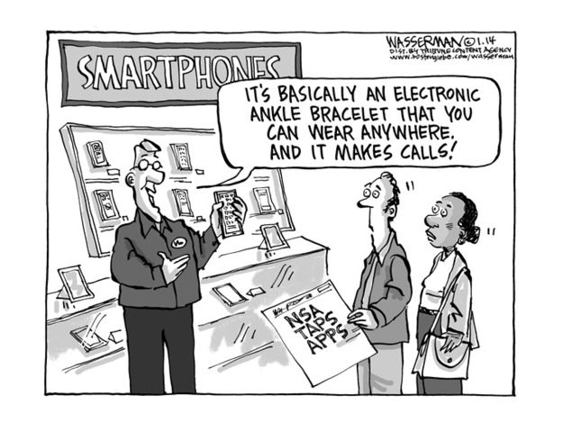 Editorial cartoon NSA spying | The Week