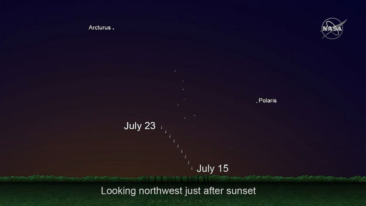 How to see Comet NEOWISE in the evening sky now. It won't be back for ...