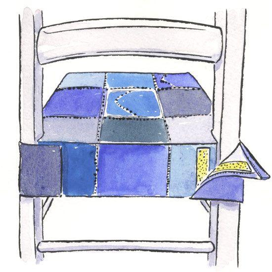 How to make a patchwork seat cover | Ideal Home