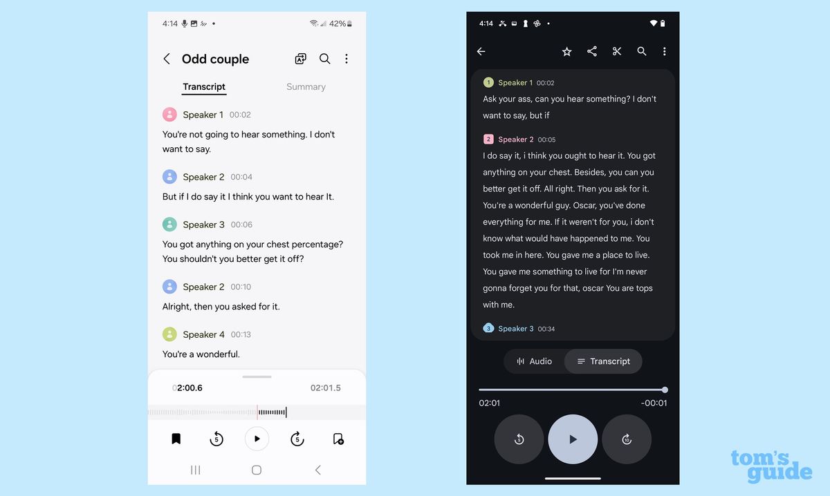 Samsung Galaxy S24 vs. Google Pixel voice recorder app showdown — who's ...