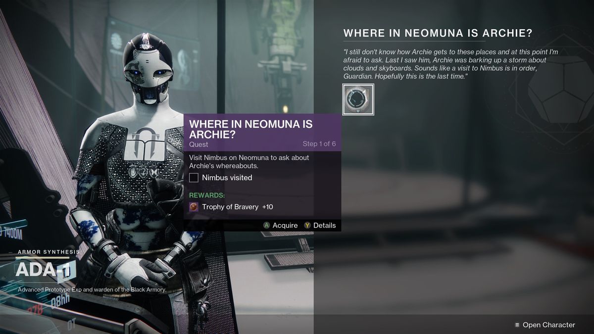 Destiny 2: Where in Neomuna is Archie? | PC Gamer