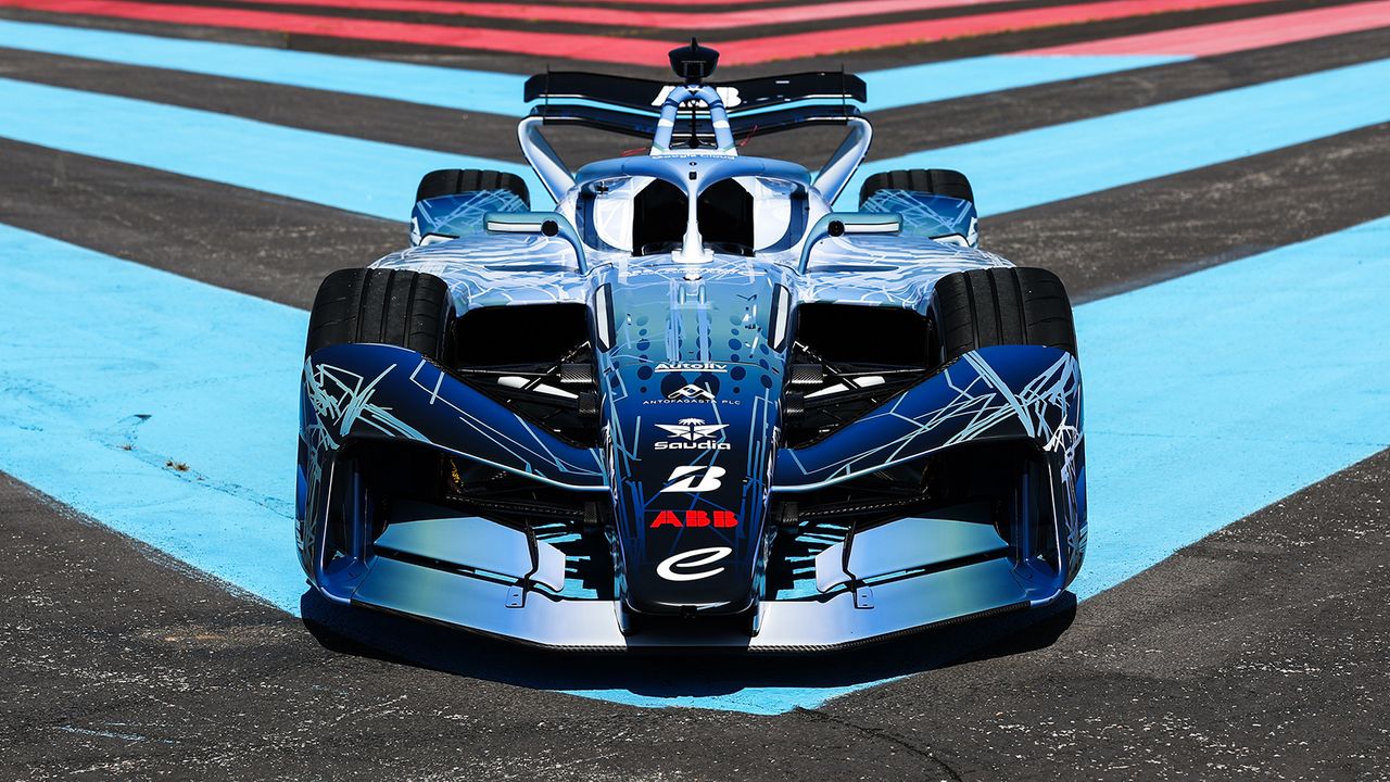 Formula E’s GEN4 car shows the future of EVs with 335kph speeds and ...