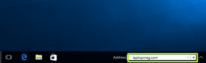 How to Open Websites from the Windows 10 Taskbar | Laptop Mag