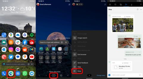 Microsoft Edge Drop is the best browser feature you're not using ...