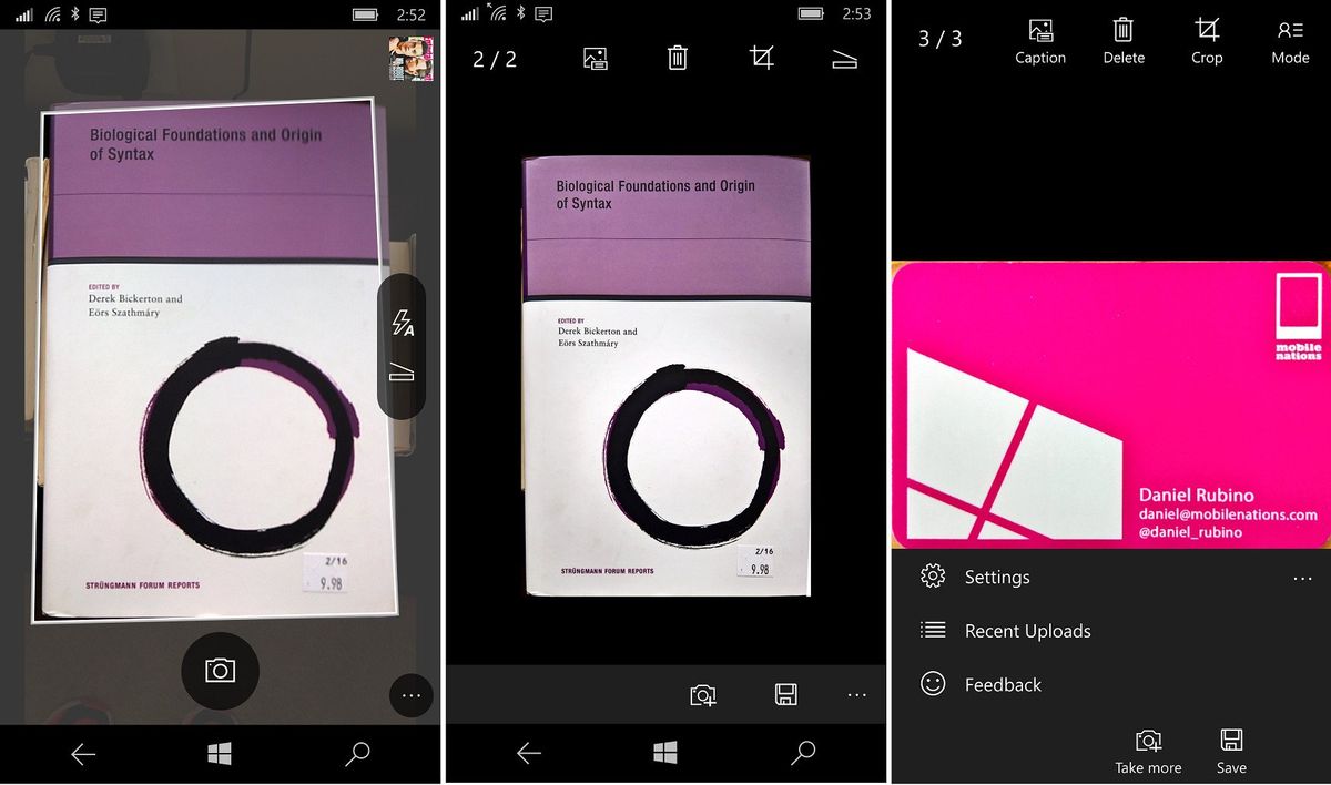 Sneak peek at the new Office Lens app coming to Windows 10 and Mobile ...