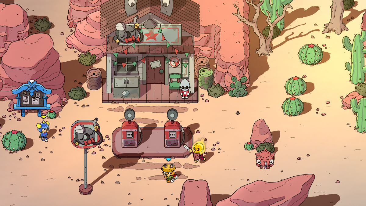 The Swords of Ditto has a massive free update that removes permadeath ...