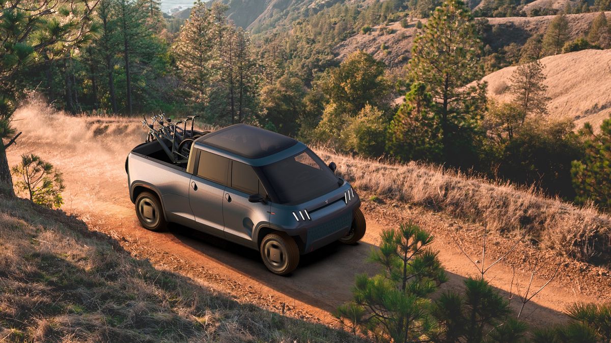 The anti-Cybertruck? This new electric pick-up is the size of a Mini ...