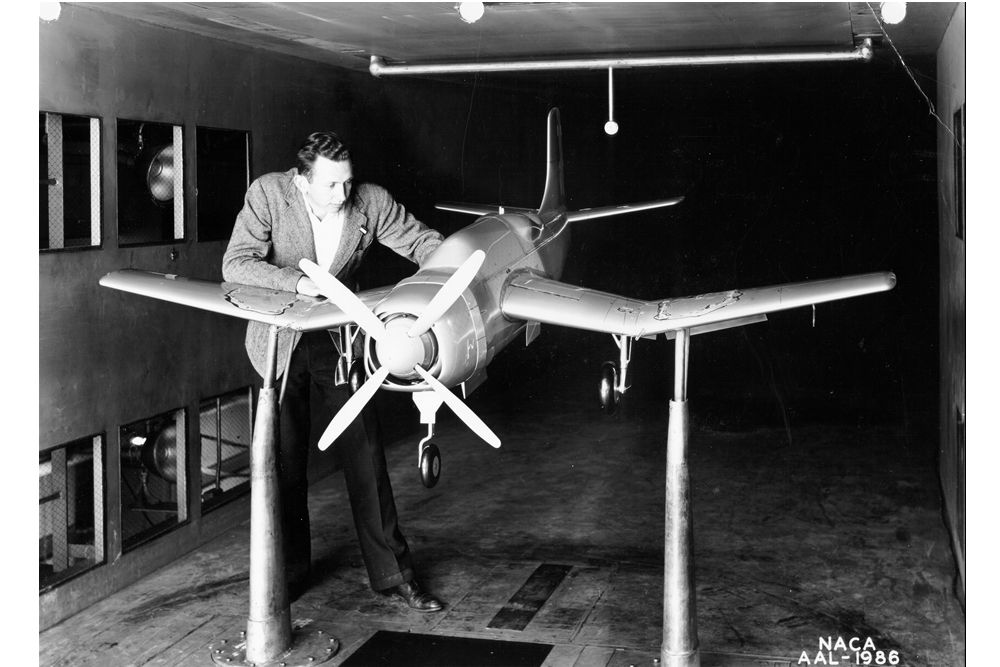 Space History Photo: NACA Ames 7x10 Wind Tunnel | Space